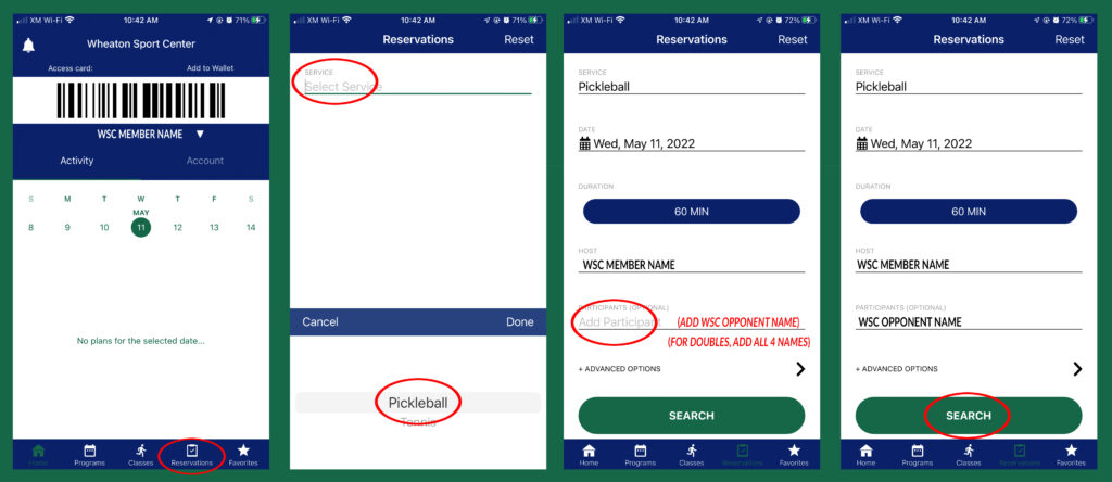 Fall 2022 Pickleball - Wheaton Sport Center